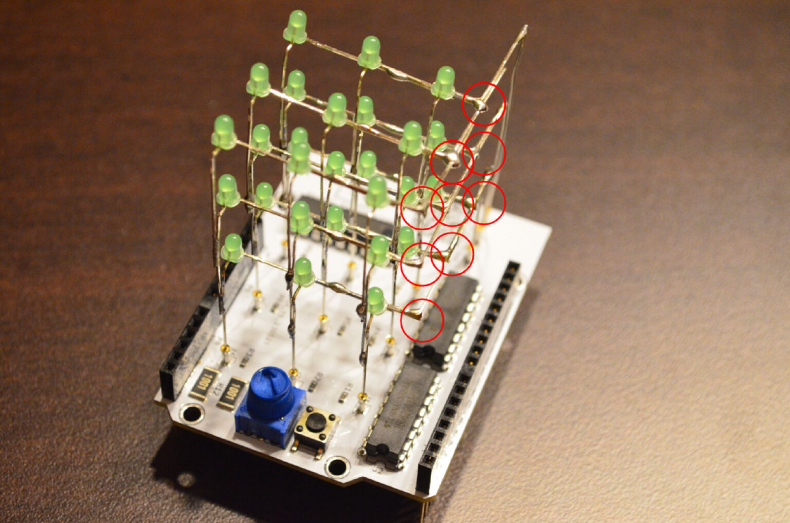 Arduino Uno用 LED Cube Shieldキット | Weekly Engineering