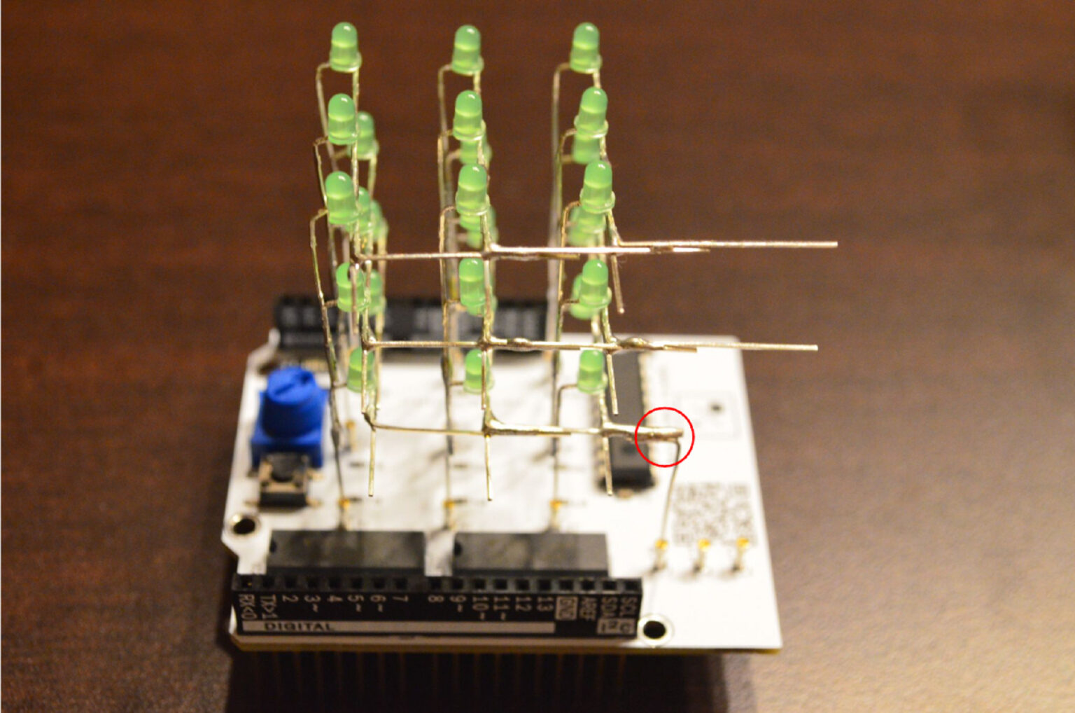 Arduino Uno用 LED Cube Shieldキット | Weekly Engineering