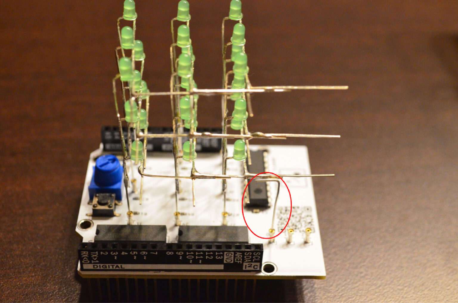 Arduino Uno用 LED Cube Shieldキット | Weekly Engineering